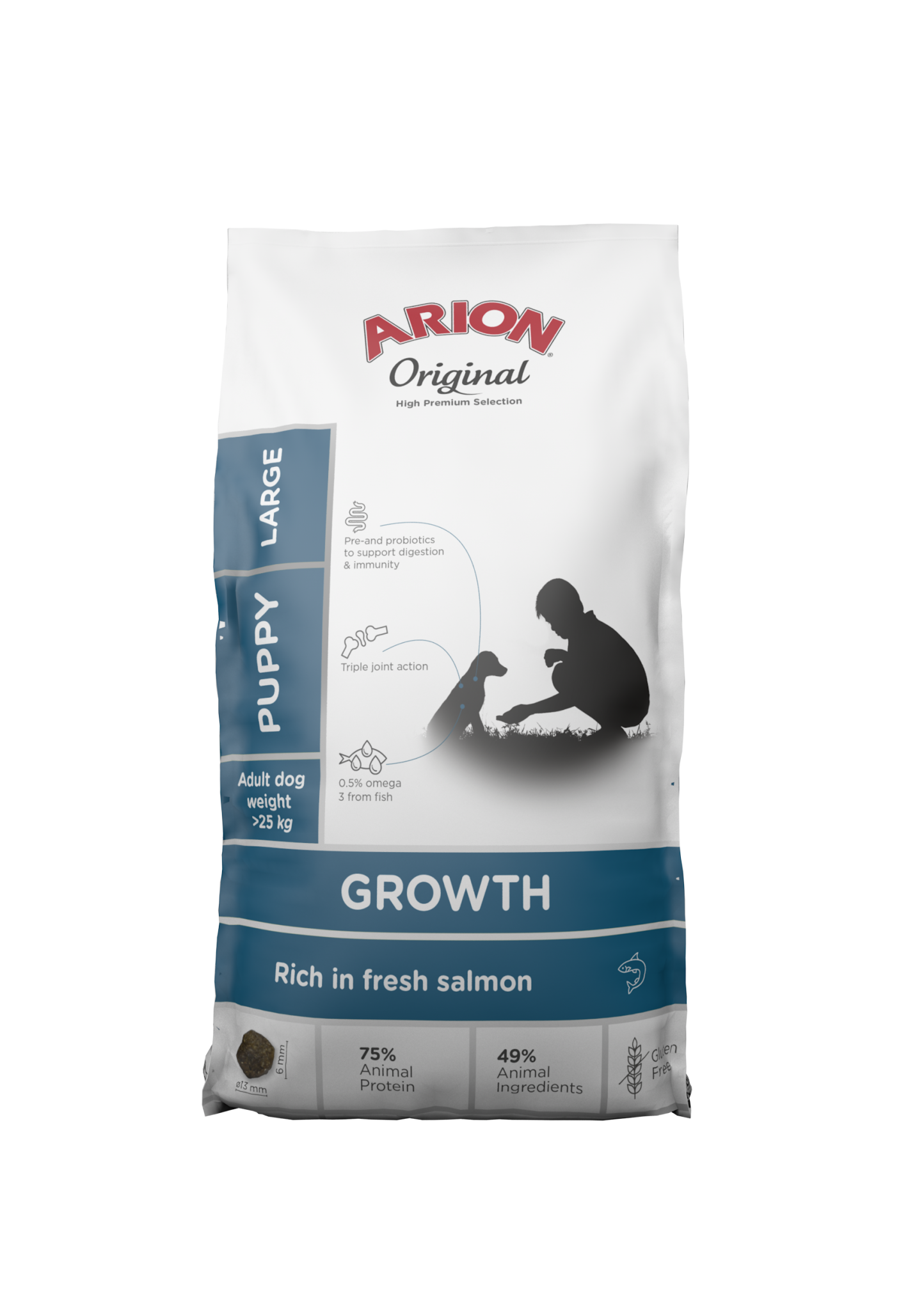 ARION ORIGINAL GROWTH FISH LARGE 12 KG – Moulin Gochel
